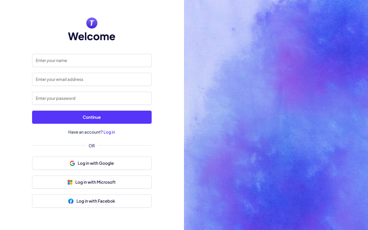 Social Sign Up | Free Webflow Component